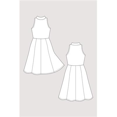 Patron Named BEATRIX Robe Patineuse - The Sweet Mercerie