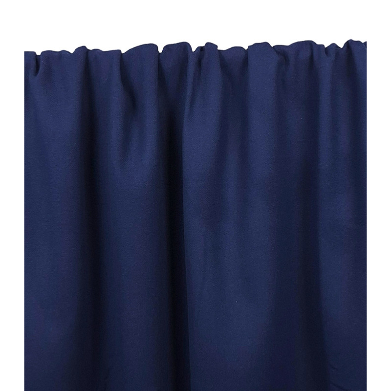 Tissu Lainage Mélange Laine Bleu Nuit - Mercerie en ligne - The Sweet ...